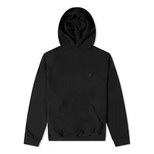 Balenciaga Back Logo Popover Hoodie - Black