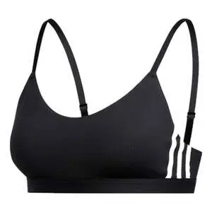 Adidas All Me 3-stripes Training Bra - Black