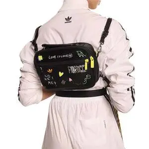 Adidas Mini Airliner Bag With Graphic Print