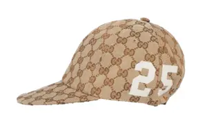 Gucci Gg Cotton Canvas Baseball Cap - Beige
