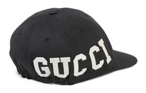 Gucci Cotton Canvas Baseball Hat With Patch
