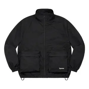 Supreme Raglan Utility Jacket - Black