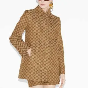 Gucci Gg Canvas Coat