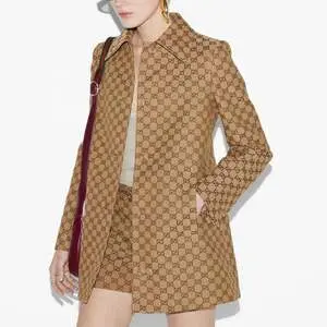 Gucci Gg Canvas Coat