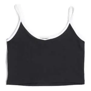 Adidas Originals Spaghetti Strap Cropped Tank Top - Black