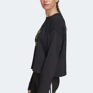 Adidas Premium Logo Crew Sweatshirt