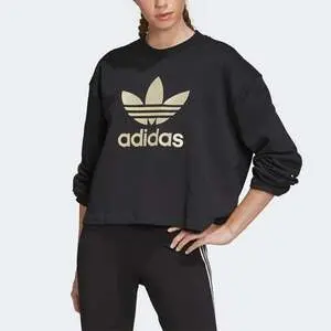 Adidas Premium Logo Crew Sweatshirt