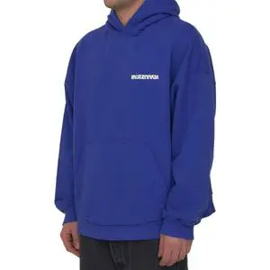 Balenciaga Wide Fit Hoodie With Logo Detail