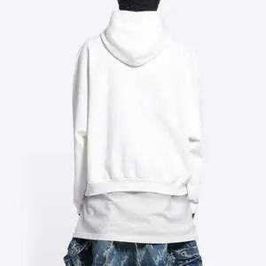 Balenciaga X The Simpsons Cotton Hoodie Wide Fit - White