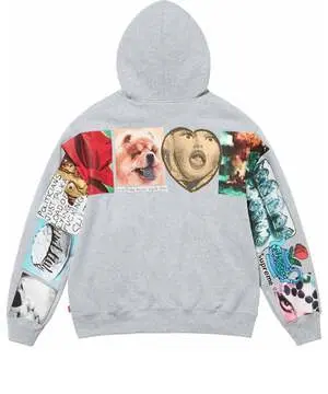 Supreme Spread Zip Up Hooded Sweatshirt