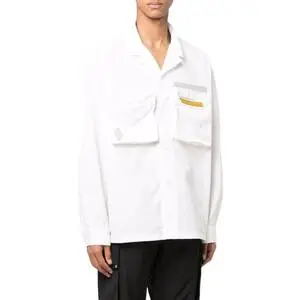 A-COLD-WALL* Logo Detailed Buttoned Shirt