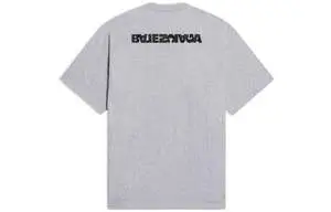 Balenciaga Turn Slit T-shirt 'grey Black