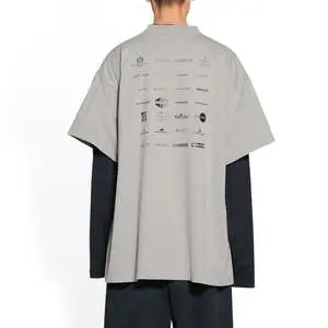 Balenciaga Archives Logos T-shirt Oversized