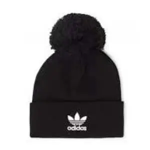 Adidas Adicolor Bobble Beanie - Black