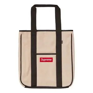 Supreme Fw18 Polartec Tote Bag - Beige