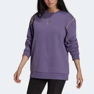 Adidas Originals Crew Wonder Sweatshirt - Purple