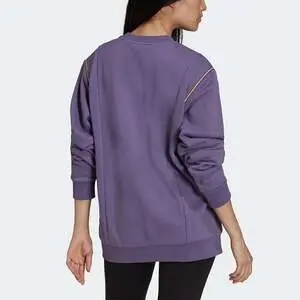 Adidas Originals Crew Wonder Sweatshirt - Purple