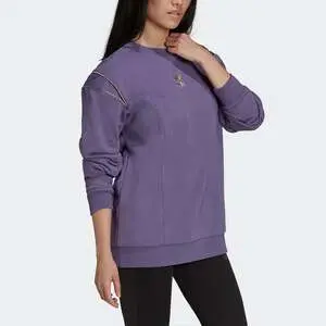 Adidas Originals Crew Wonder Sweatshirt - Purple