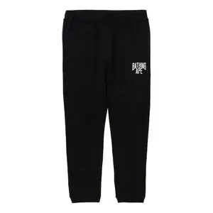 A BATHING APE Nyc Logo Sweatpants - Black