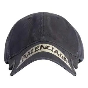 Balenciaga Masking Tape Cap - Faded Black