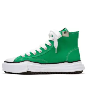 Mihara Yasuhiro Peterson Og Sole Canvas High-top Sneakers - Green