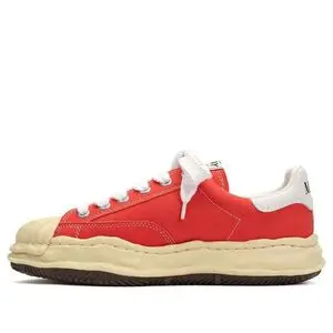 Mihara Yasuhiro Blakey Og Sole Canvas Low 'orange - Orange/beige