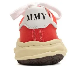 Mihara Yasuhiro Blakey Og Sole Canvas Low 'orange
