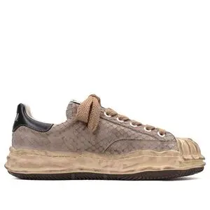 Mihara Yasuhiro Blakey Og Sole Distressed Leather Low