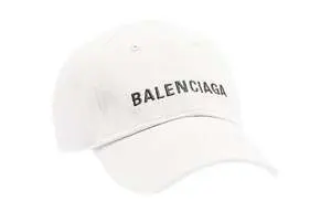 Balenciaga Cap 'white Black