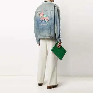 Gucci Embroidered Denim Jacket
