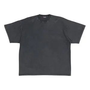 Balenciaga Strike 1917 Oversized T-shirt - Washed Black