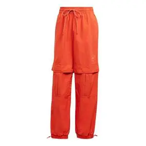 Adidas By Stella Mccartney Truecasuals Woven Solid Track Pants - Burnt Cayenne