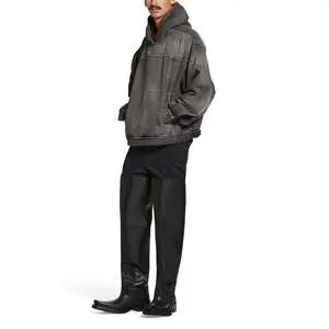 Balenciaga Pull-over Jacket Japanese Denim