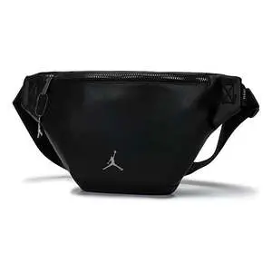 JORDAN Leather Waist Pack - Black