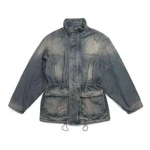 Balenciaga Parka Jacket - Light Blue