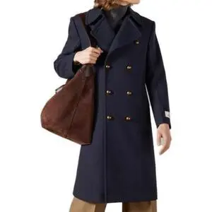 Gucci Felt Wool Coat 'dark