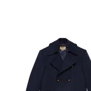 Gucci Felt Wool Double Breasted Coat