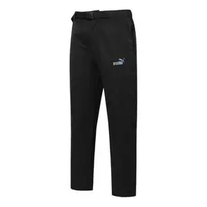 PUMA Logo Track Pants - Black