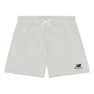 NEW BALANCE Uni-ssentials Shorts Asia Sizing - Light Grey