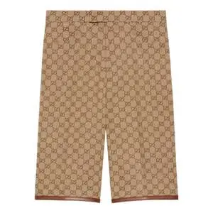 Gucci Gg Canvas Tailored Shorts - Beige