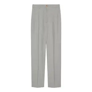 Gucci Sharkskin Wool Tailored Pants - Grey