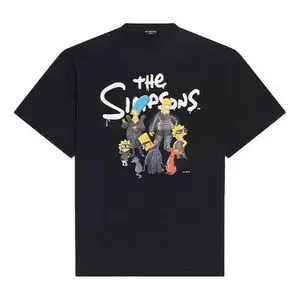Balenciaga X The Simpsons Oversized Cotton T-shirt