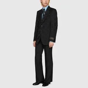 Gucci Jumbo Gg Canvas Jacket