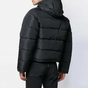 Balenciaga Small Logo Print Down Jacket