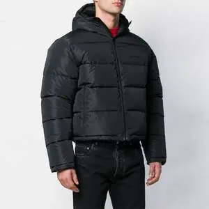 Balenciaga Small Logo Print Down Jacket