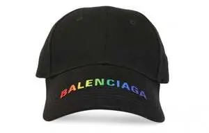 Balenciaga Rainbow Logo Cap