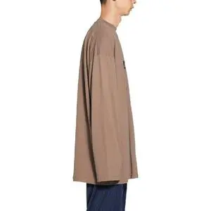 Balenciaga Caps Oversized Long Sleeve T-shirt