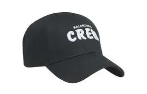 Balenciaga Embroidered Crew Logo Baseball Cap