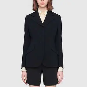 Gucci Cady Viscose Tailored Jacket