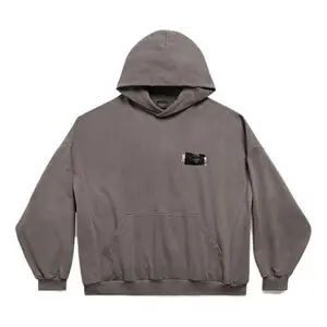 Balenciaga Gaffer Oversized Hoodie - Grey